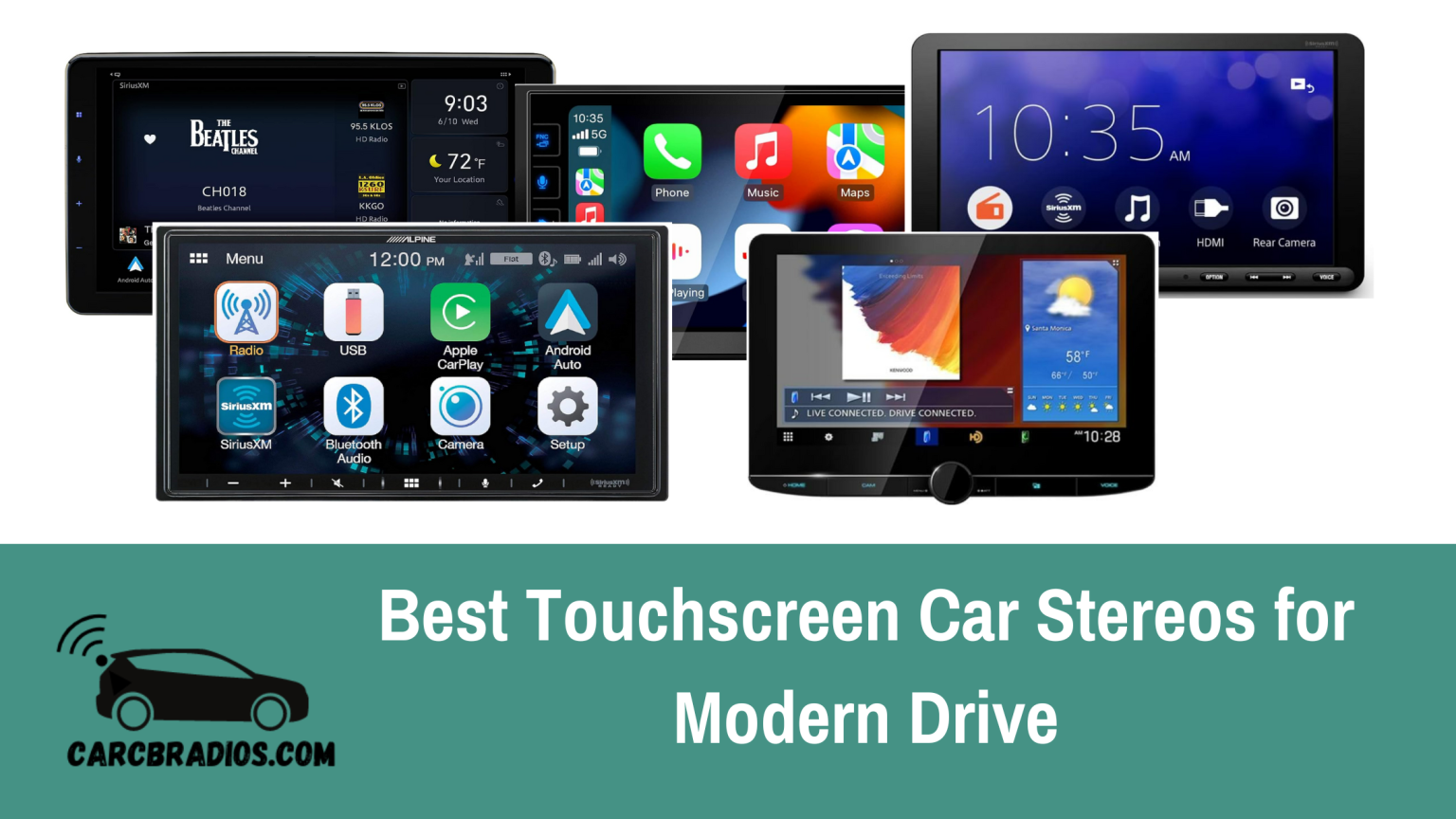 5 Best Touchscreen Car Stereos for Modern Drive